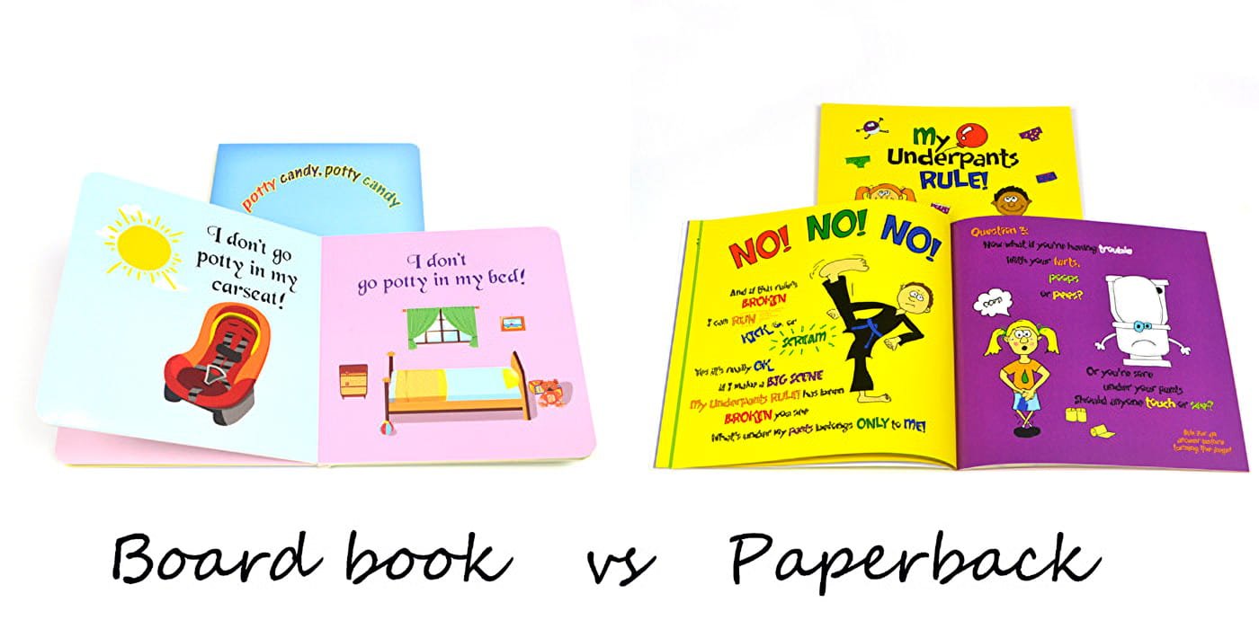 What is a Board Book vs Paperback? - Gobook Printing